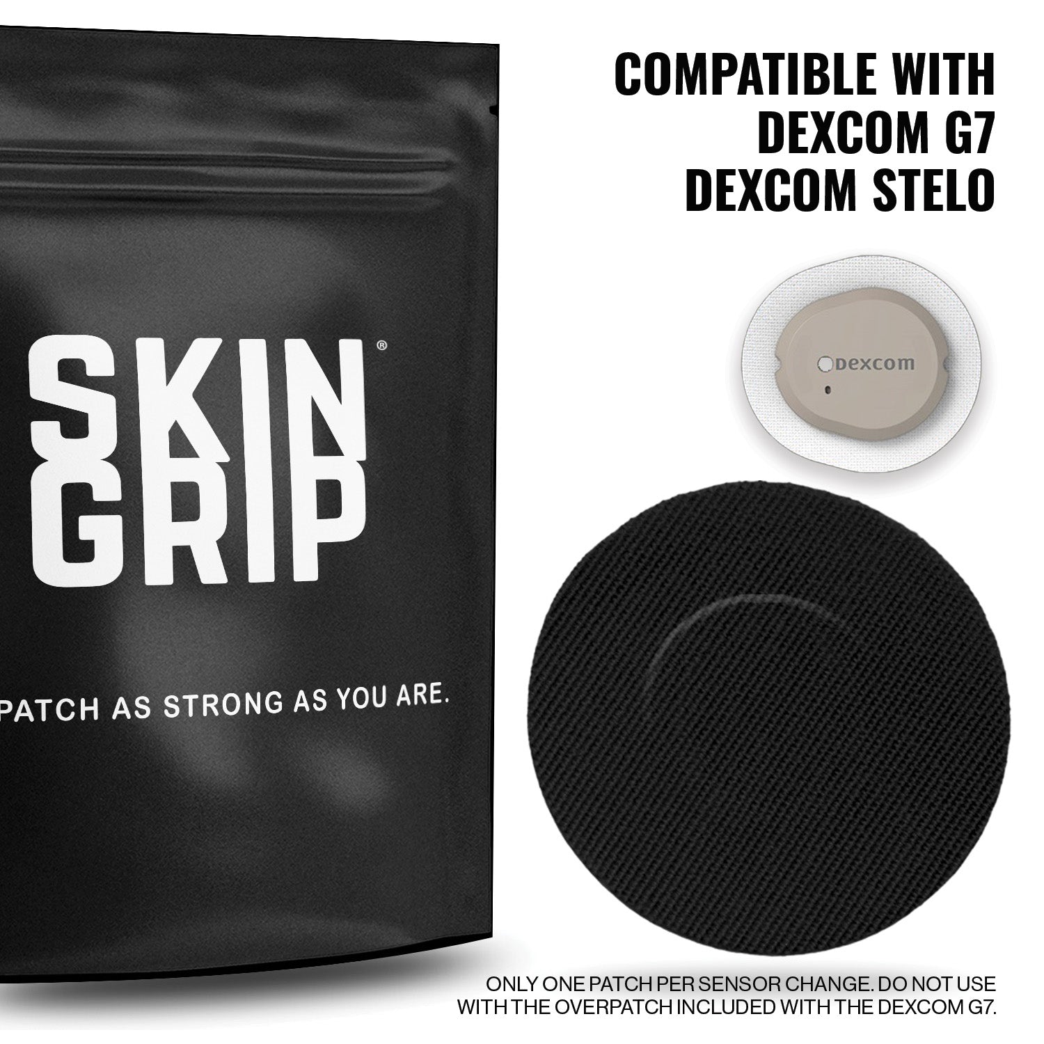 Skin Grip Original - Dexcom G7 & Stelo Adhesive Patches
