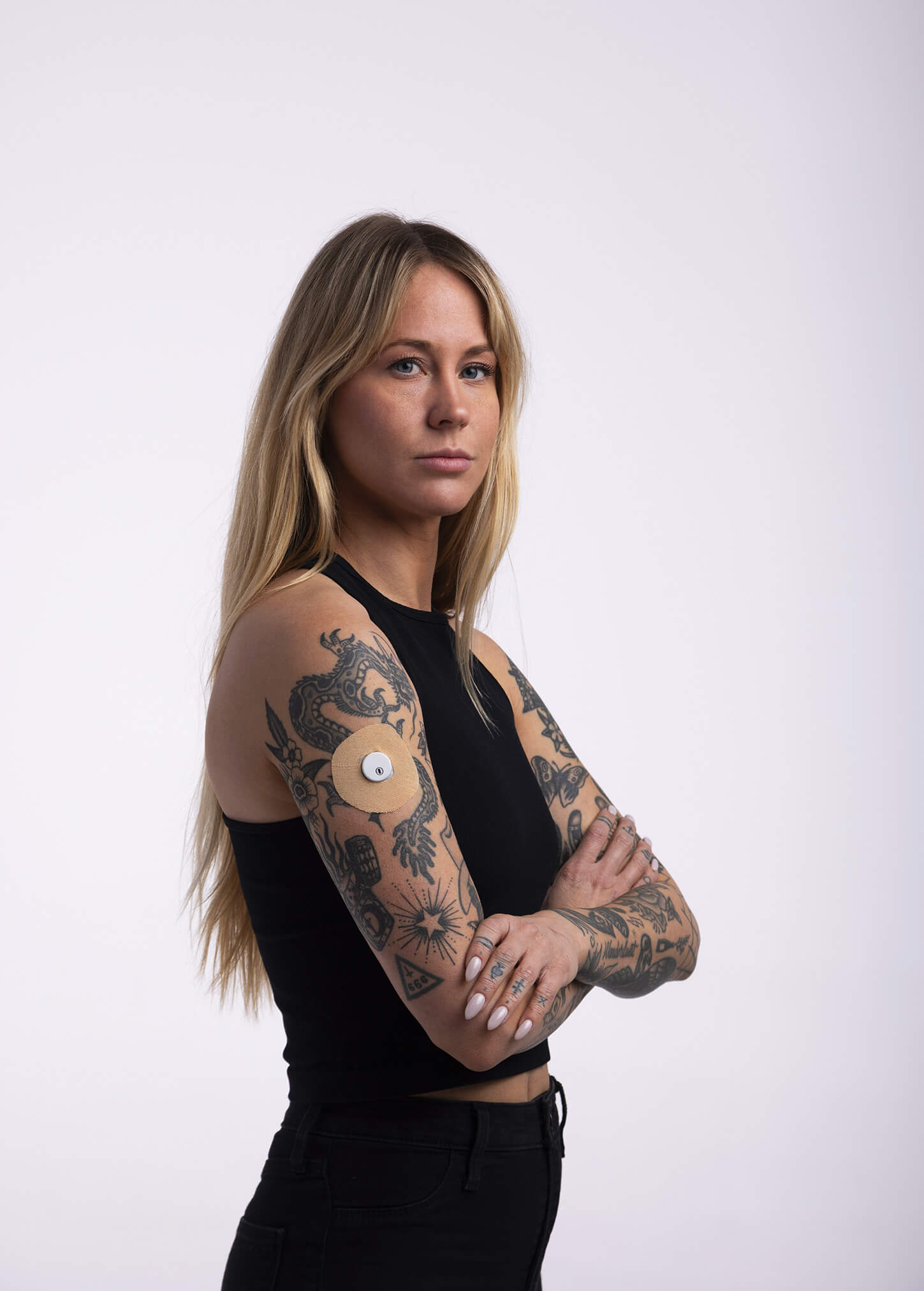 Skin Grip Original - Universal Adhesive Patches (0.8 inch Hole)